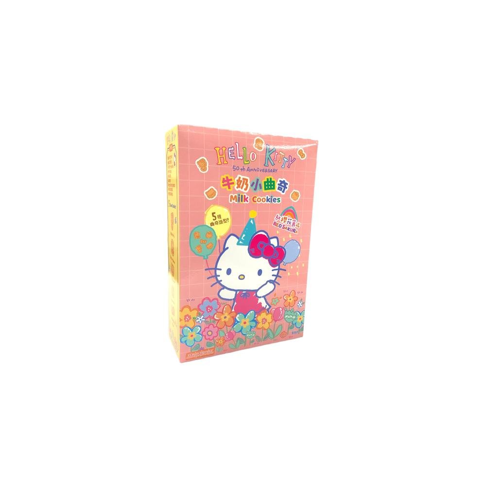 Red Sakura Hello Kitty Milk Cookies 50th Anniversary – Tiffany Food